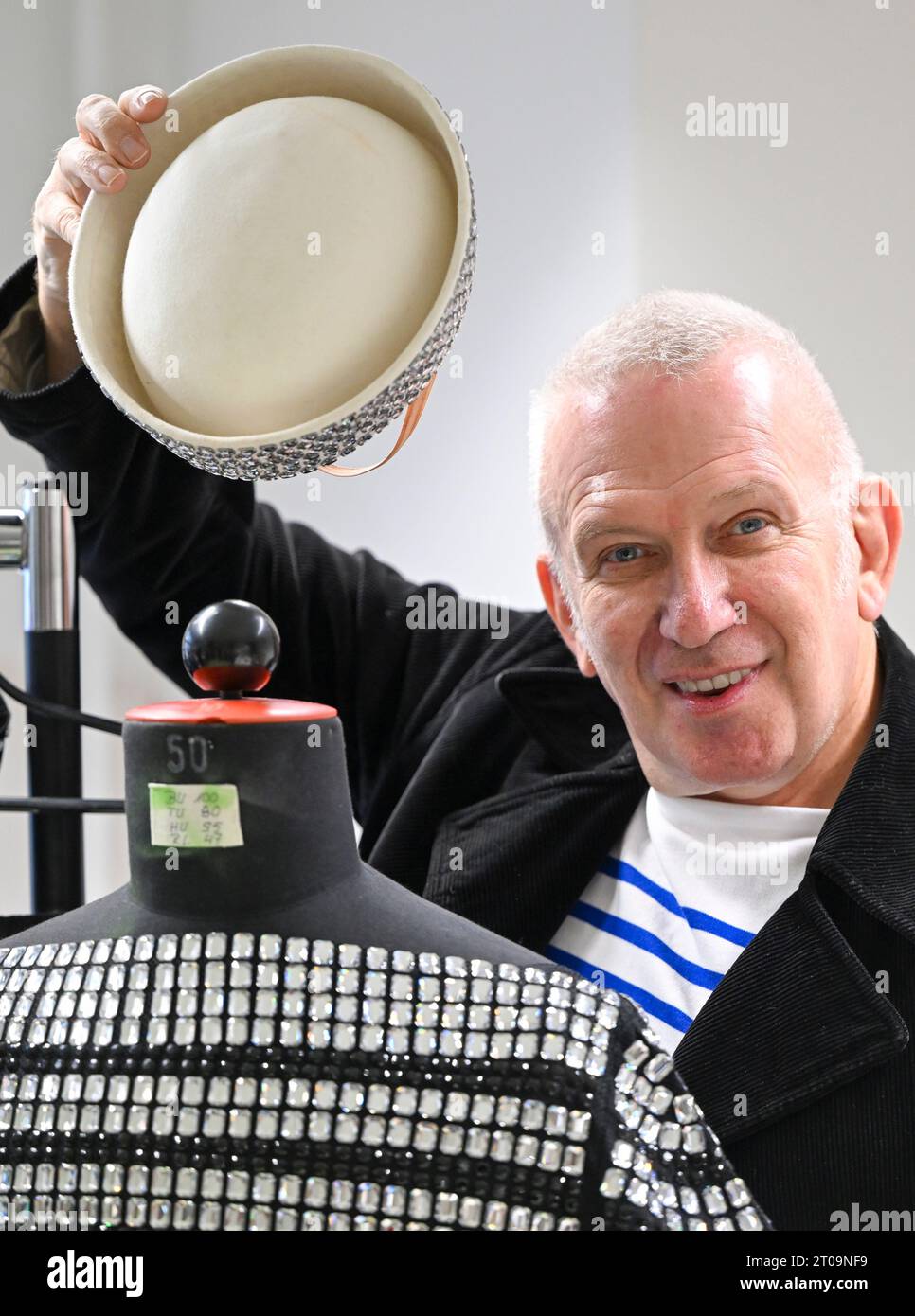 Berlin, Germany. 05th Oct, 2023. Fashion designer Jean Paul Gaultier ...