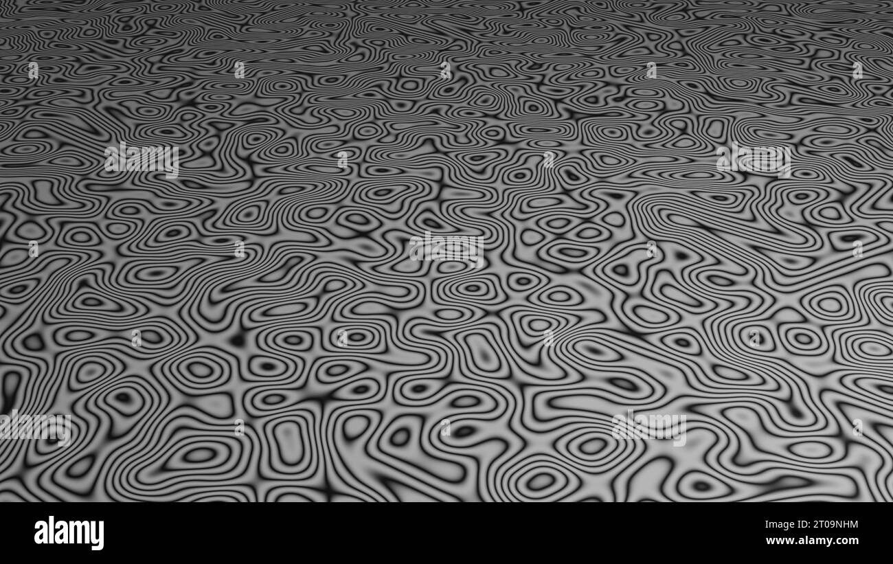 optical creative abstract modern black and white color wavy background ...