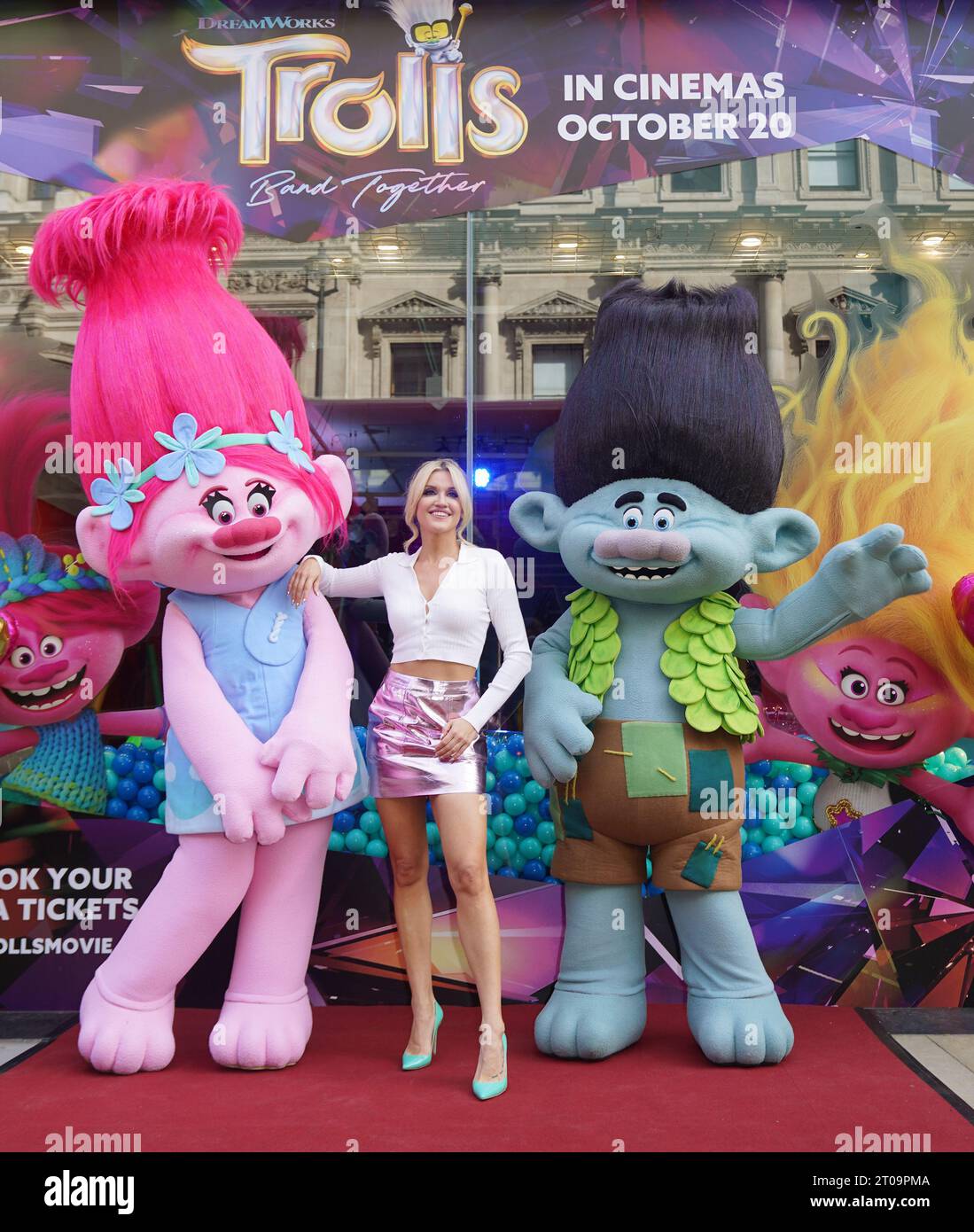 Ashley Roberts at the opening of the Trolls Happy Place pop-up, in ...