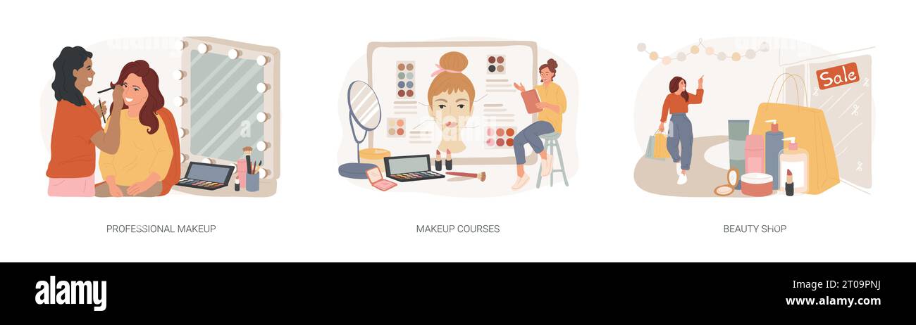 Inclusive makeup Stock Vector Images - Alamy