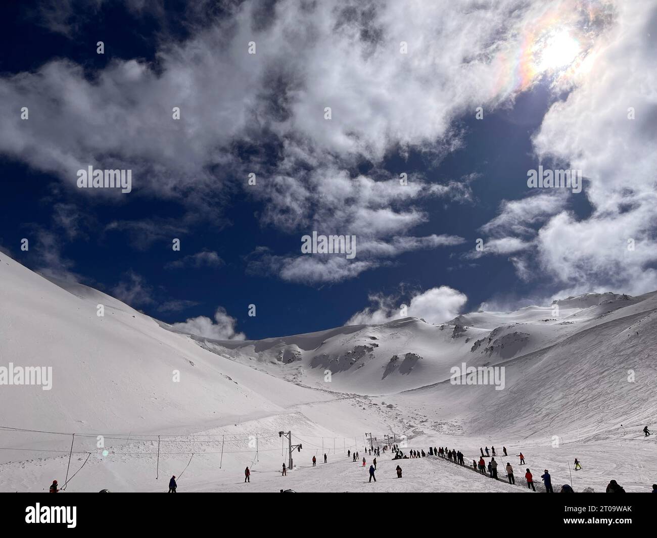 Ski center in Esquel, Chubut, Argentina Stock Photo - Alamy