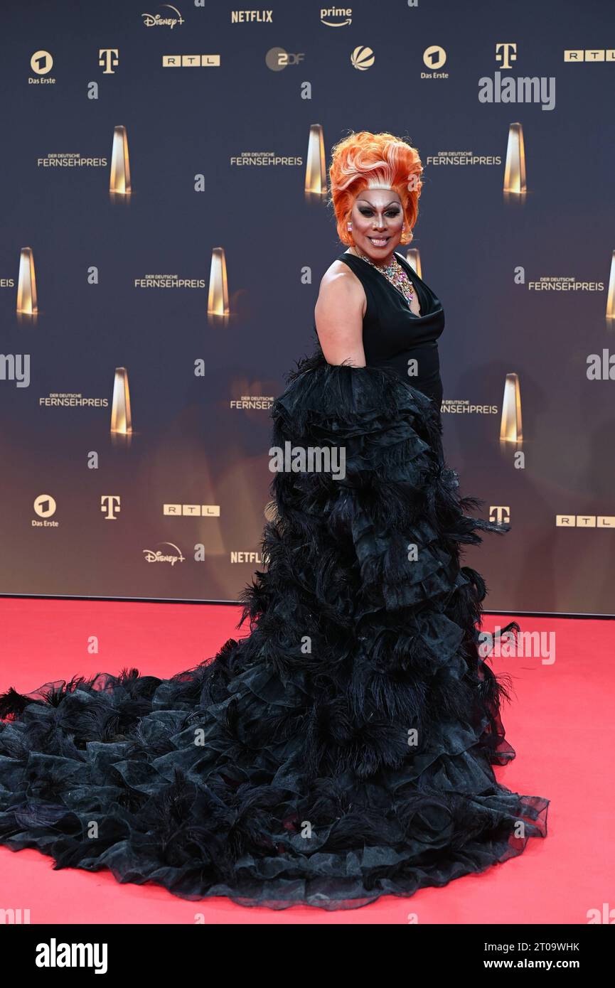 Drag queen Catherrine Leclery, bei der ersten Staffel der TV-Show Queen ...