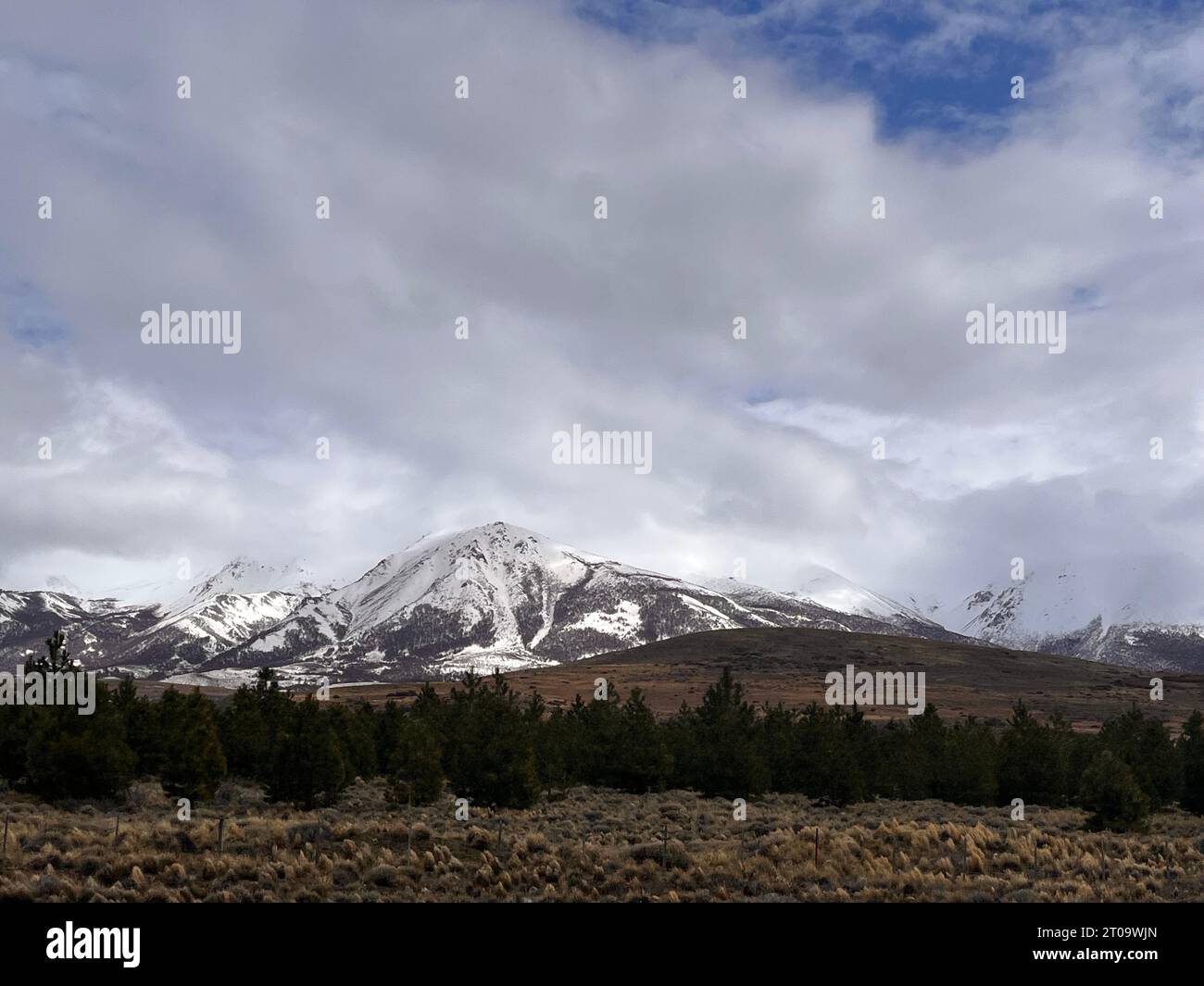 Panoramic view patagonian mountains hi-res stock photography and images - Alamy
