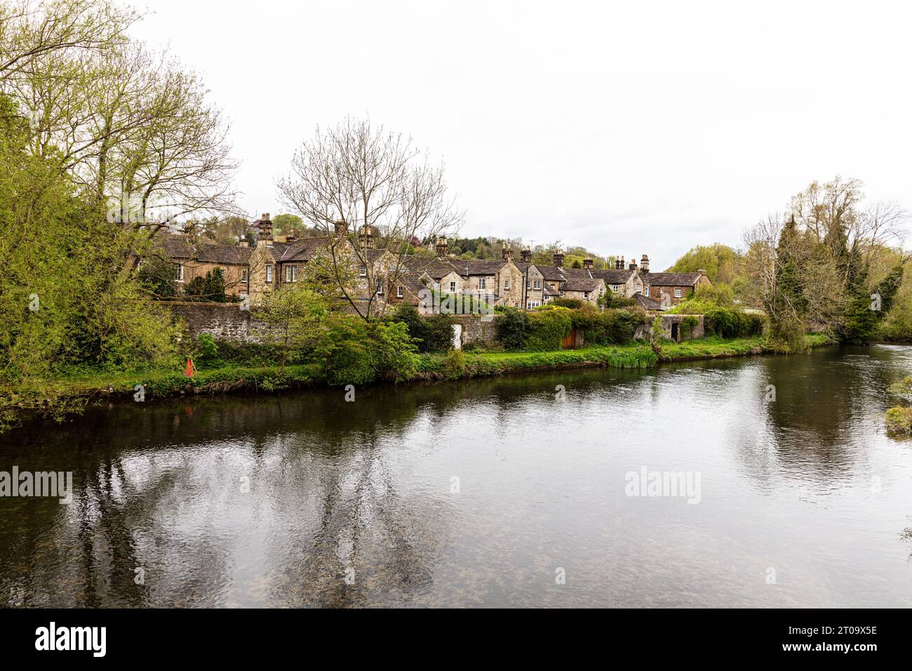 River wye, Bakewell, Derbyshire, UK, England, Bakewell town, Bakewell ...