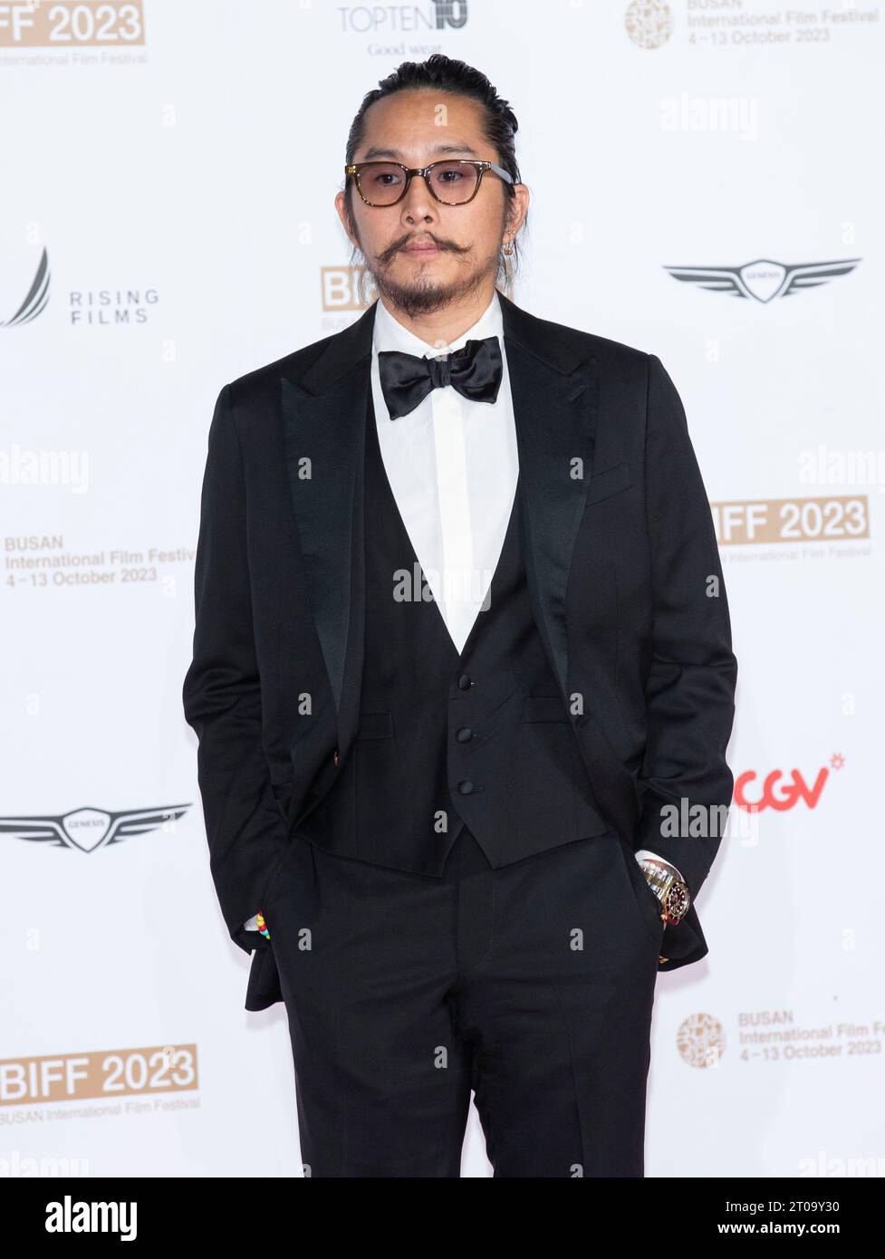 Busan, South Korea. 4th Oct, 2022. American actor and filmmaker Justin ...