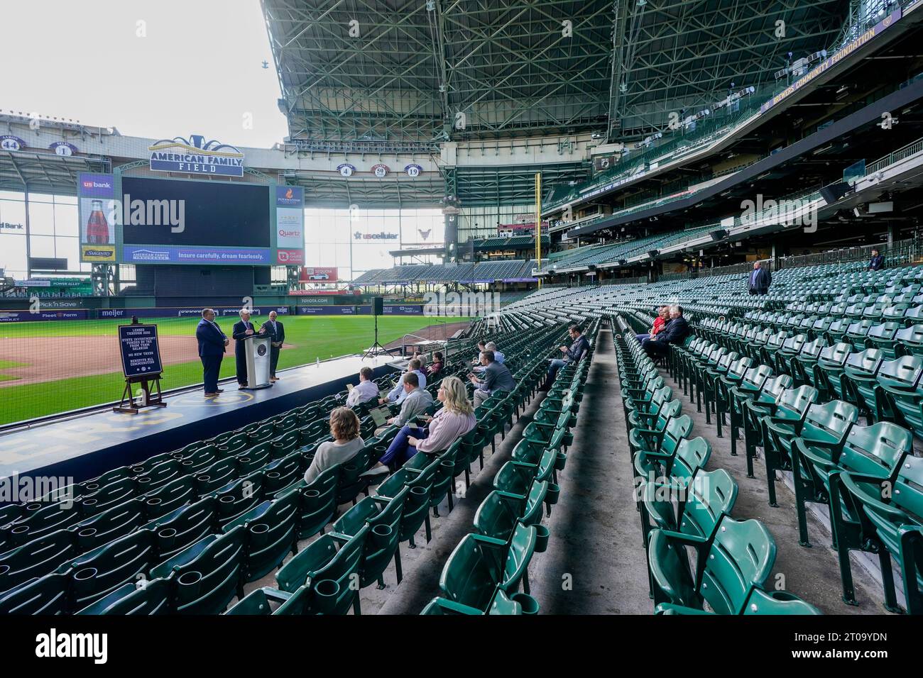 FILE - Wisconsin Speaker of the Assembly Robin Vos is flanked by State ...
