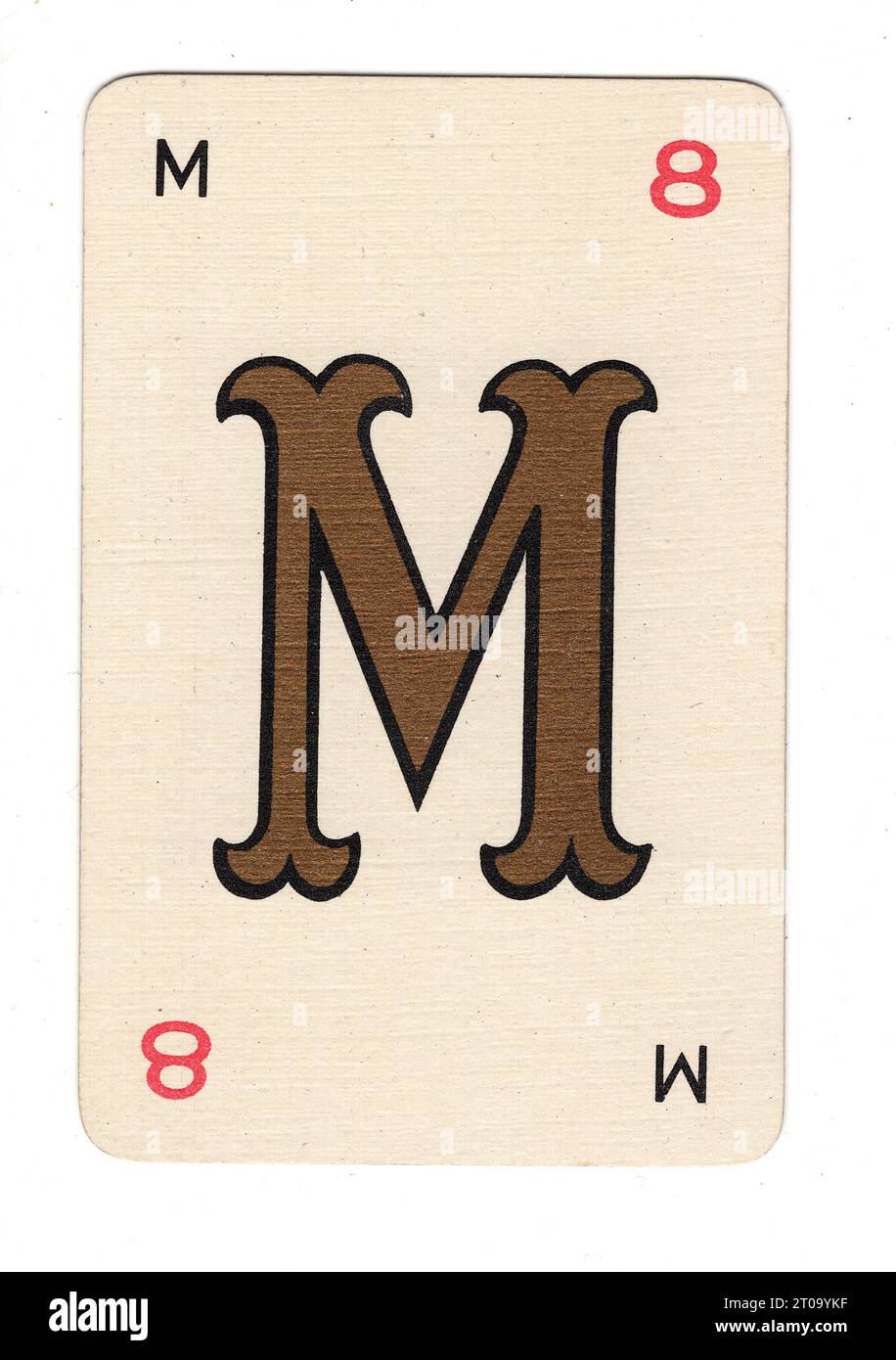 Decorative letter m black and white hi-res stock photography and images ...