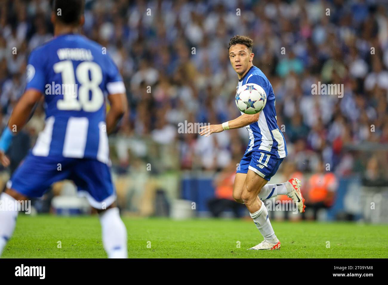 Pepê (FC Porto) in action during the UEFA Champions League Group H ...