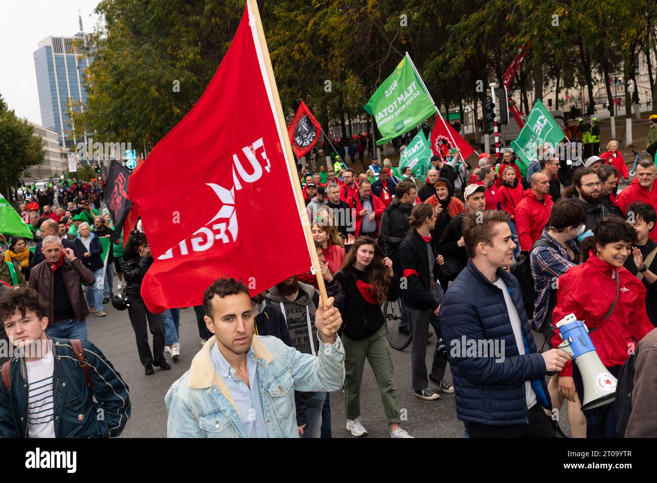 Brussels, Belgium. 05th Oct, 2023. Nicolas Landemard/Le Pictorium ...