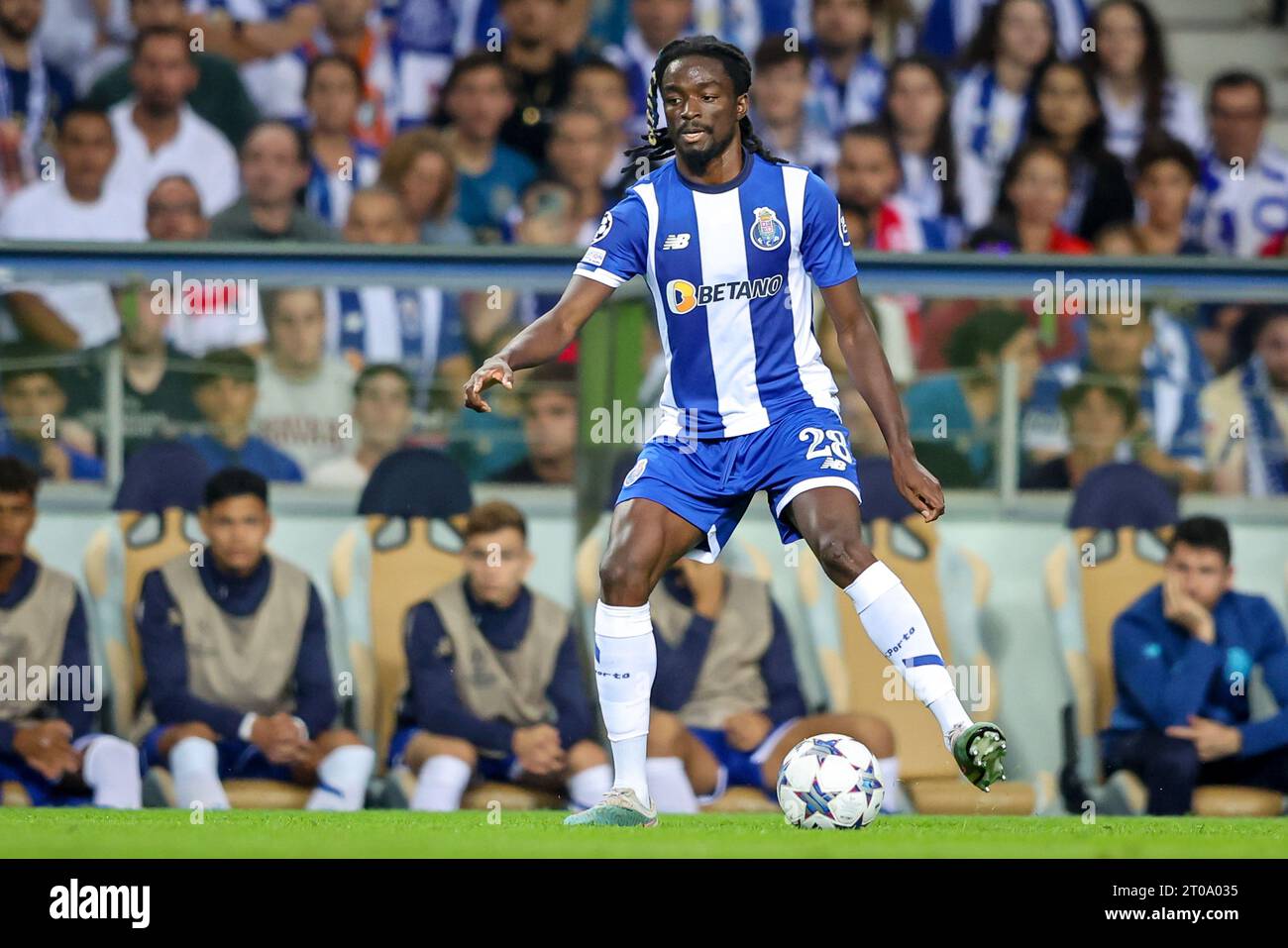 Romário Baró (FC Porto) in action during the UEFA Champions League ...
