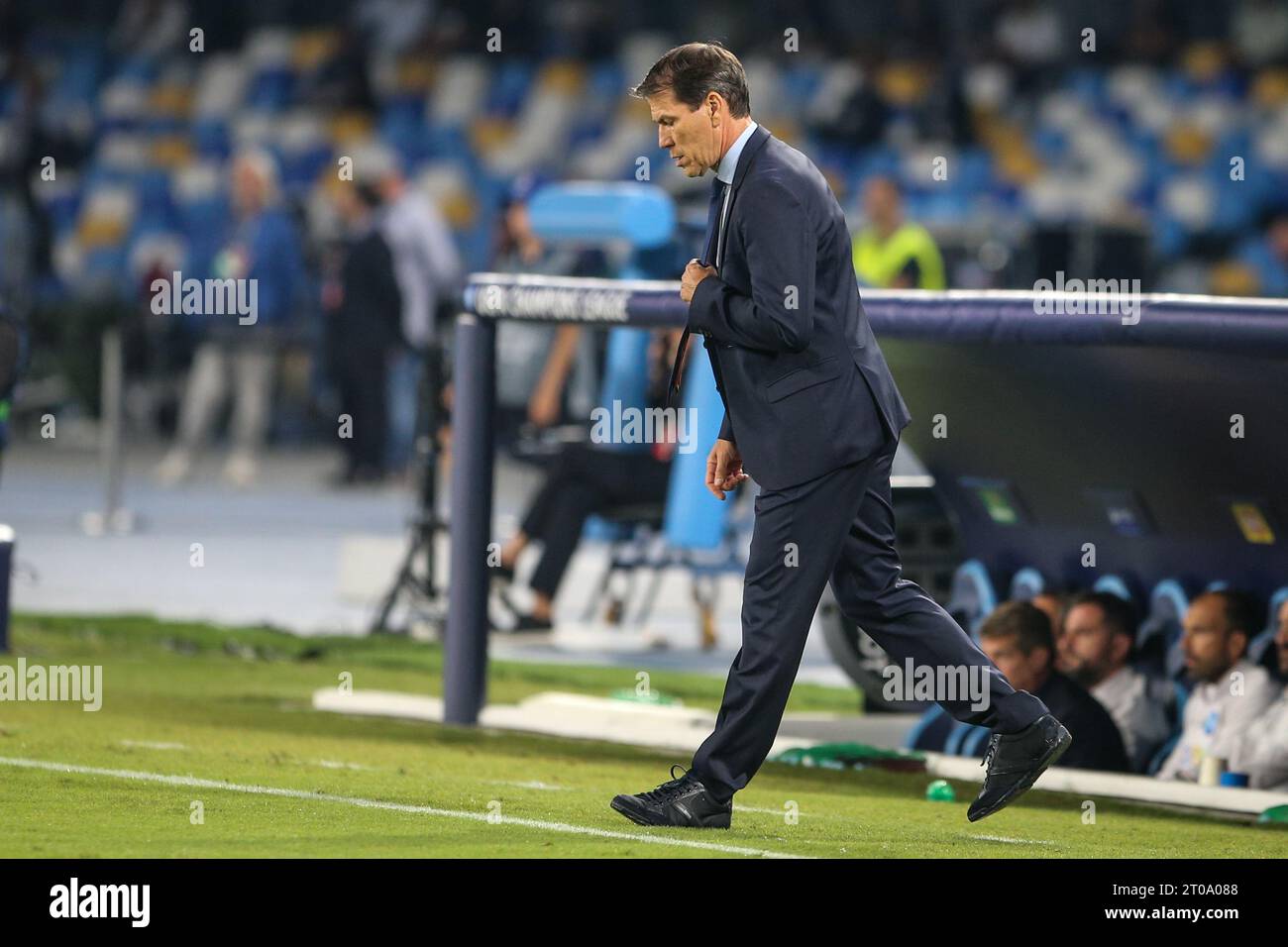 Rudi Garcia, Napoli coach Stock Photo - Alamy