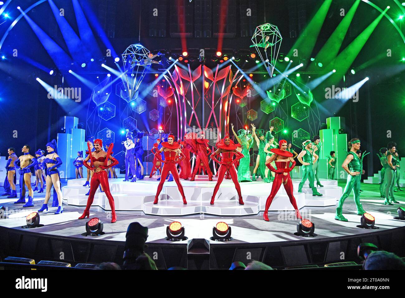 Artists beim Media Call zur neuen Friedrichstadtpalast-Show FALLING IN ...