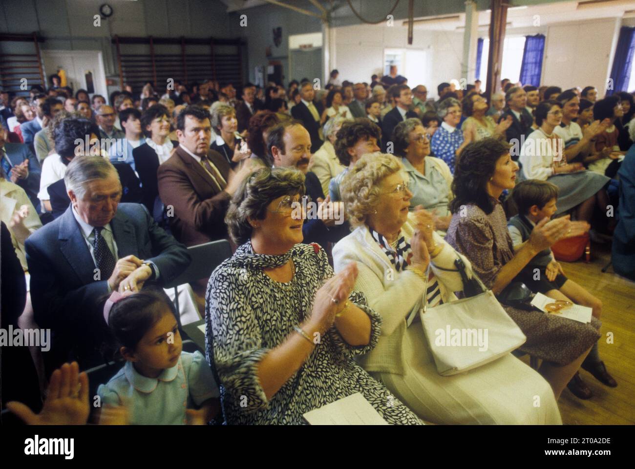 Audience Of Children Clapping
