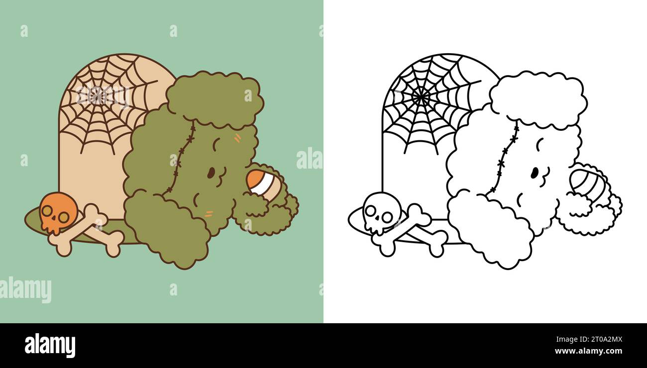 Cute Halloween Poodle Dog Clipart for Coloring Page and Illustration ...