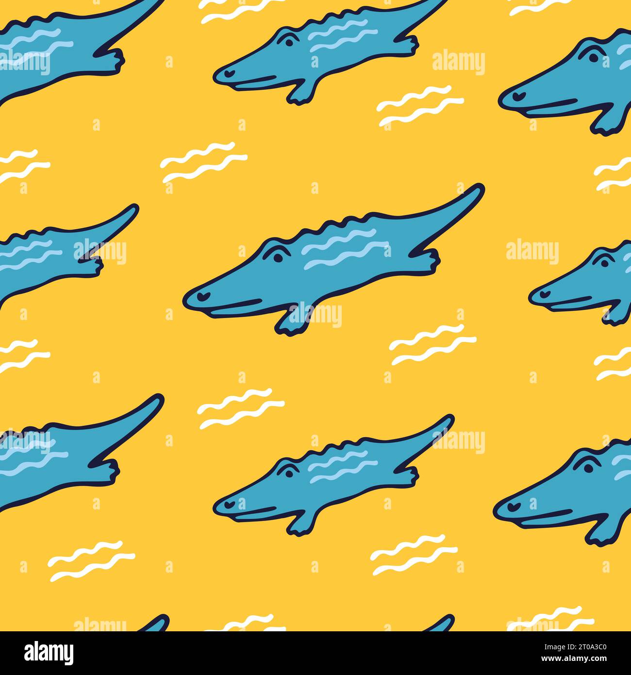 Cartoon crocodile hi-res stock photography and images - Alamy