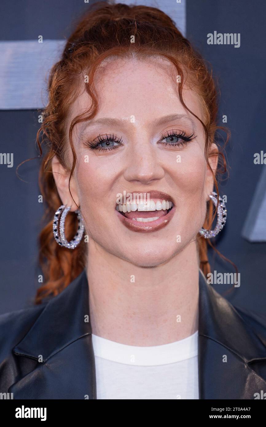 Jess Glynne poses for photographers upon arrival at the premiere of the ...