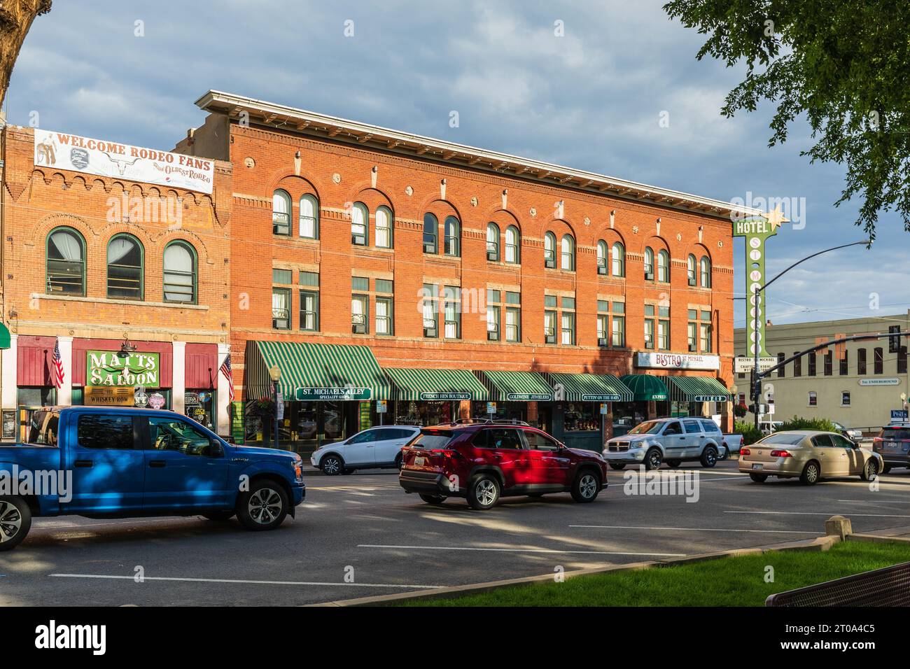 Prescott, Arizona town square Stock Photo - Alamy