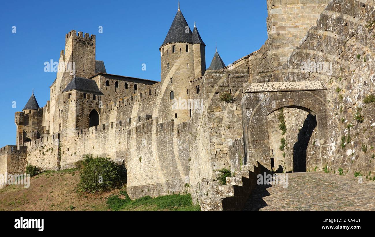 "Carcassonne France", "fortified city", "department of Aude", "region ...