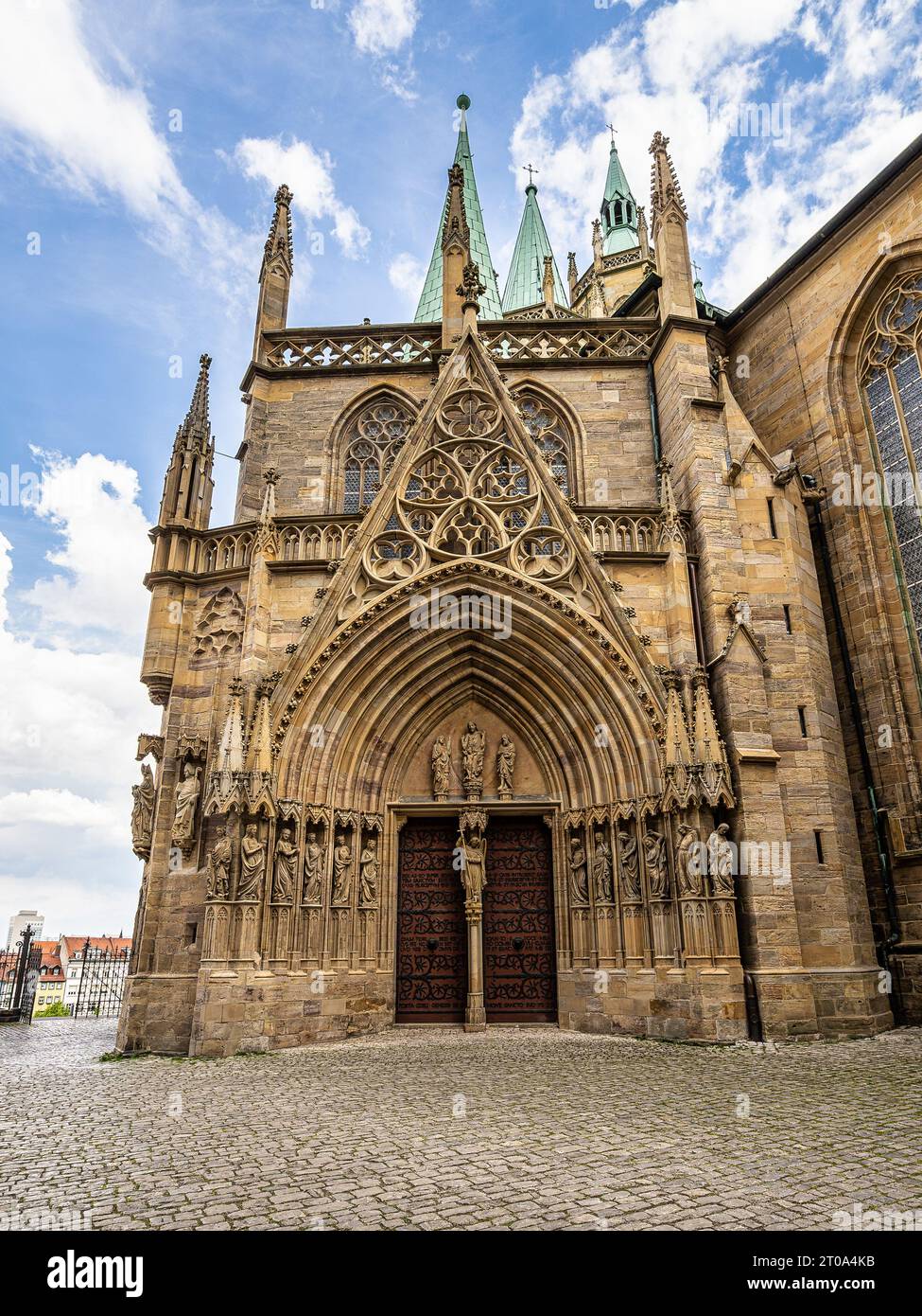 Erfurt Cathedral and Collegiate Church of St Mary, Erfurt, Germany ...