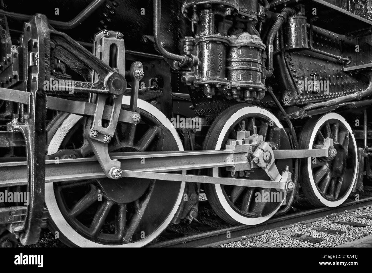 Steam drivers Black and White Stock Photos & Images - Alamy