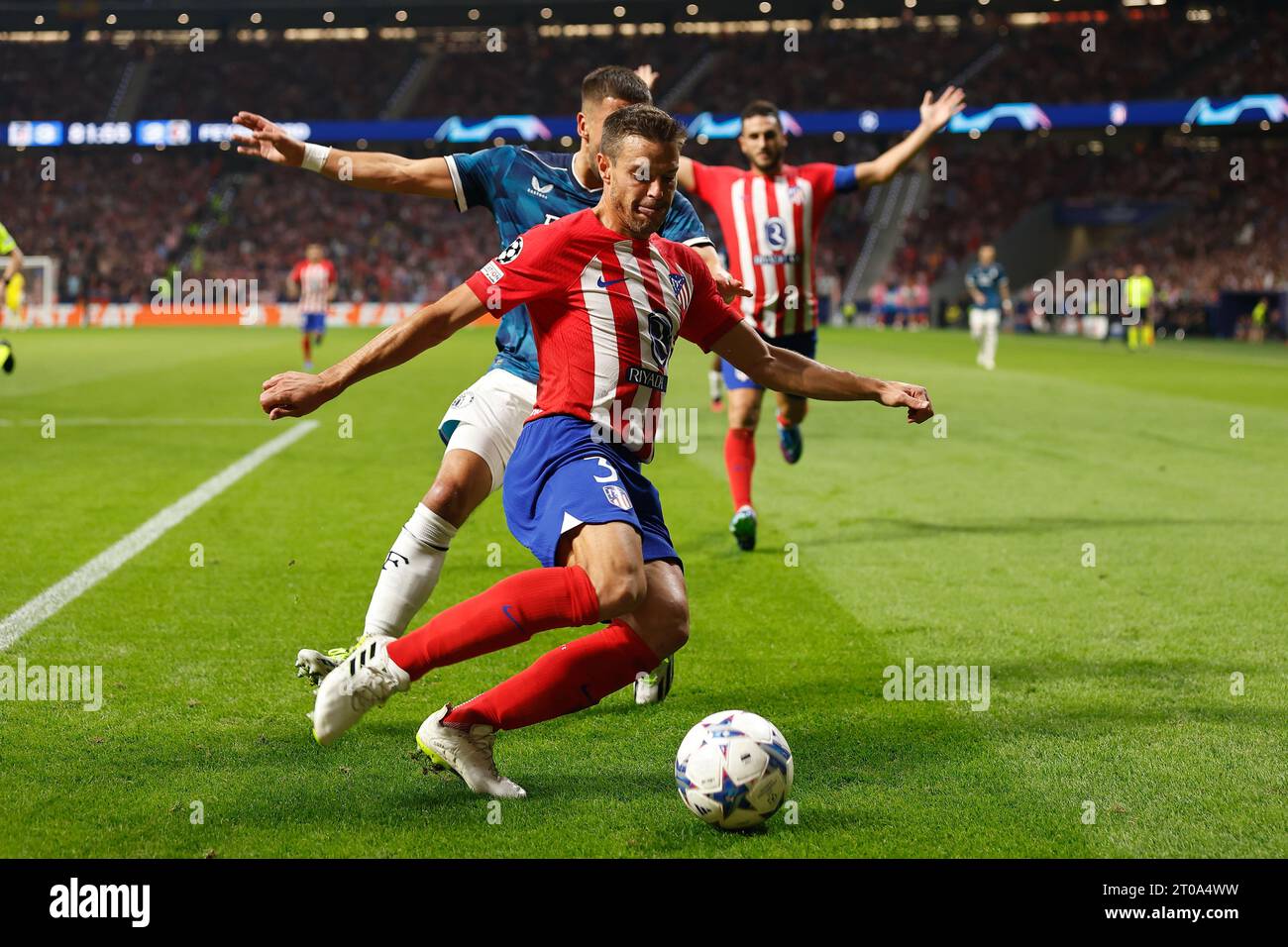Cesar Azpilicueta (Atletico), OCTOBER 4, 2023 - Football / Soccer ...