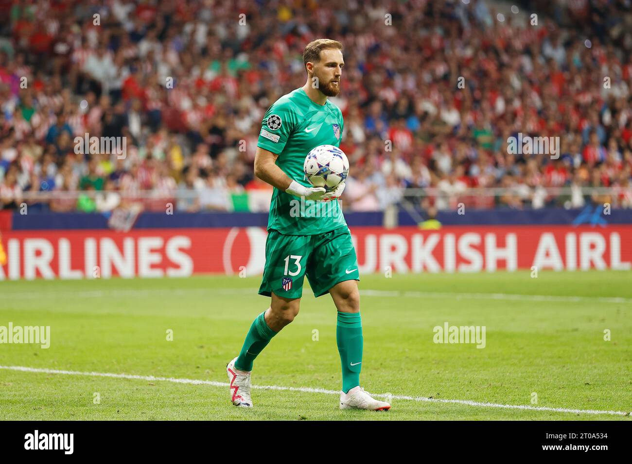 Jan Oblak (Atletico), OCTOBER 4, 2023 - Football / Soccer : UEFA Champions League group stage ...