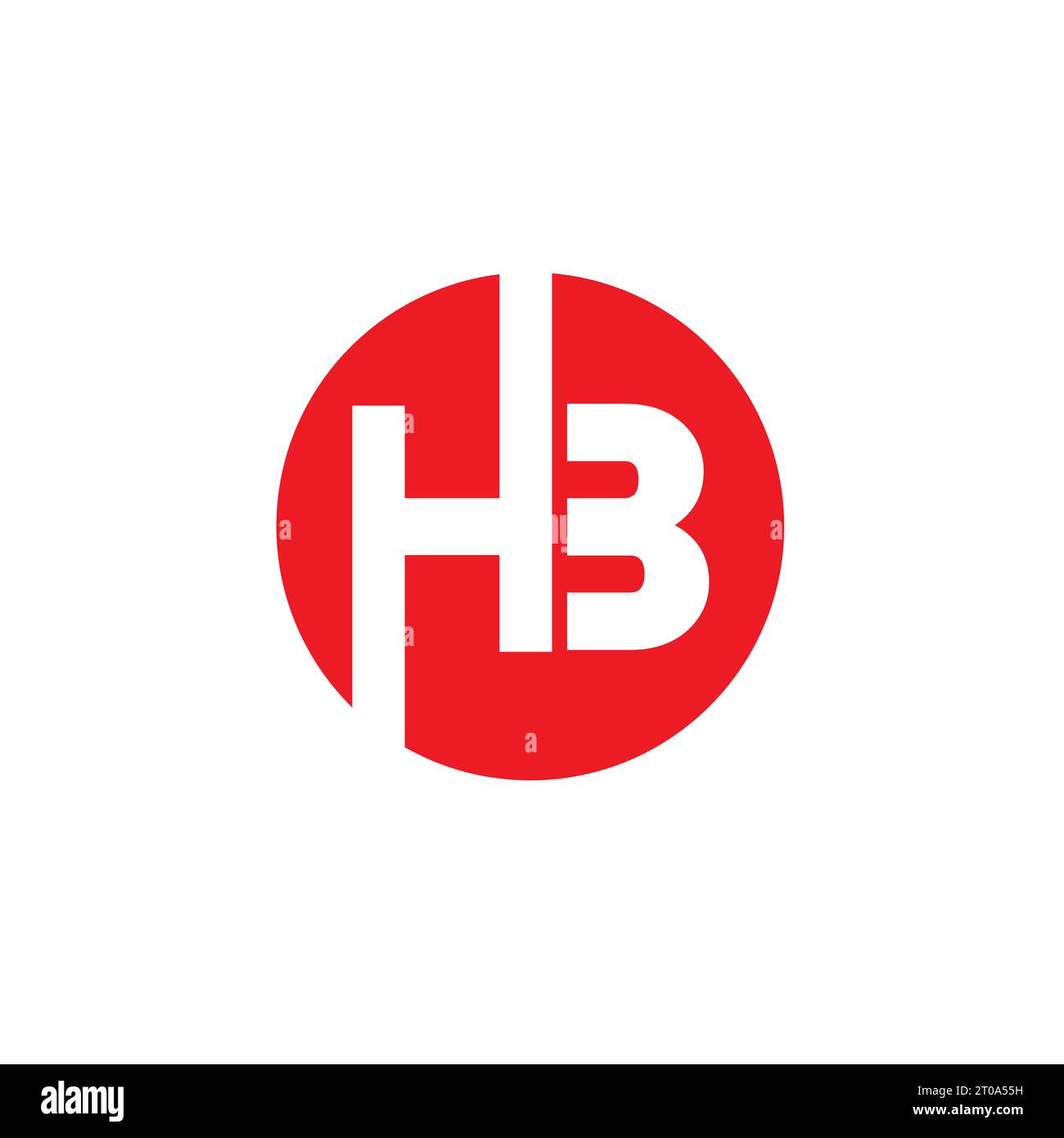 Alphabet letters Initials logo HB, BH,H3, H and B Stock Vector Image ...