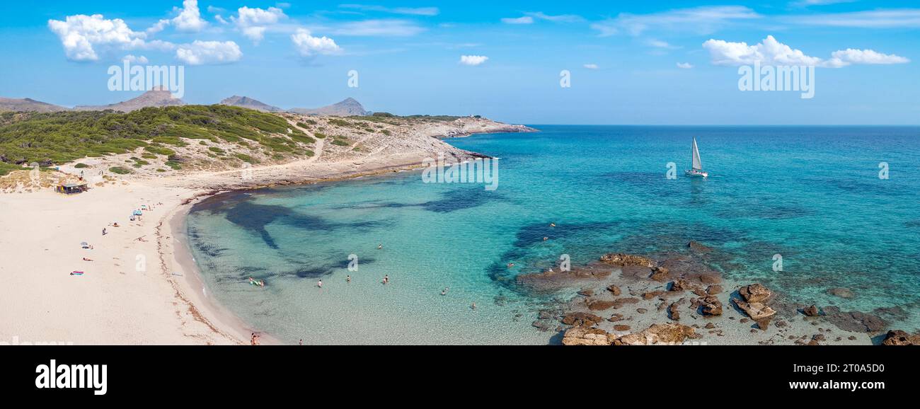 Cala Torta, a secluded beach in Artà, Palma de Mallorca, is a hidden ...