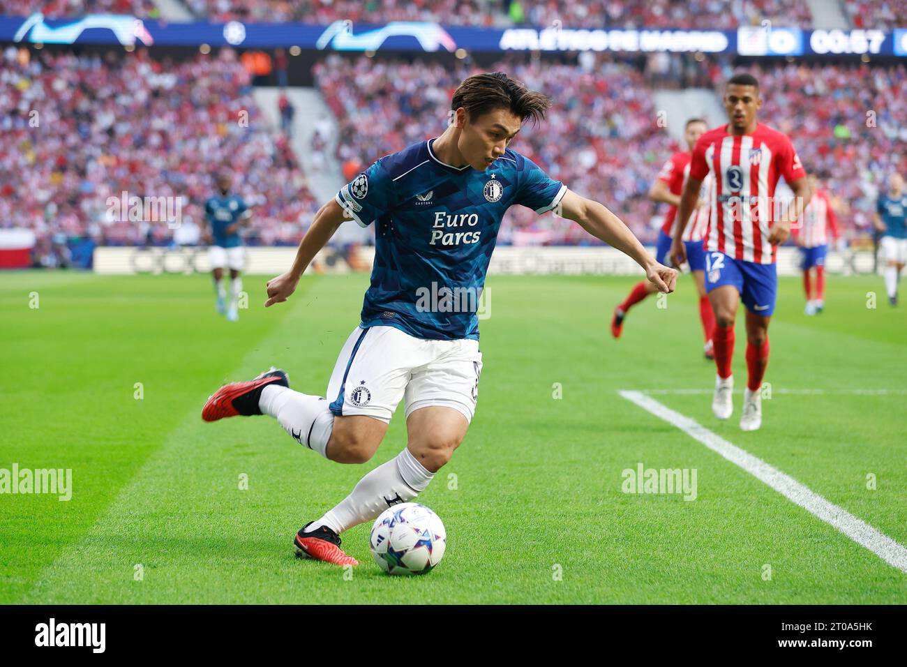 Ayase Ueda (Feyenoord), OCTOBER 4, 2023 - Football / Soccer : UEFA ...