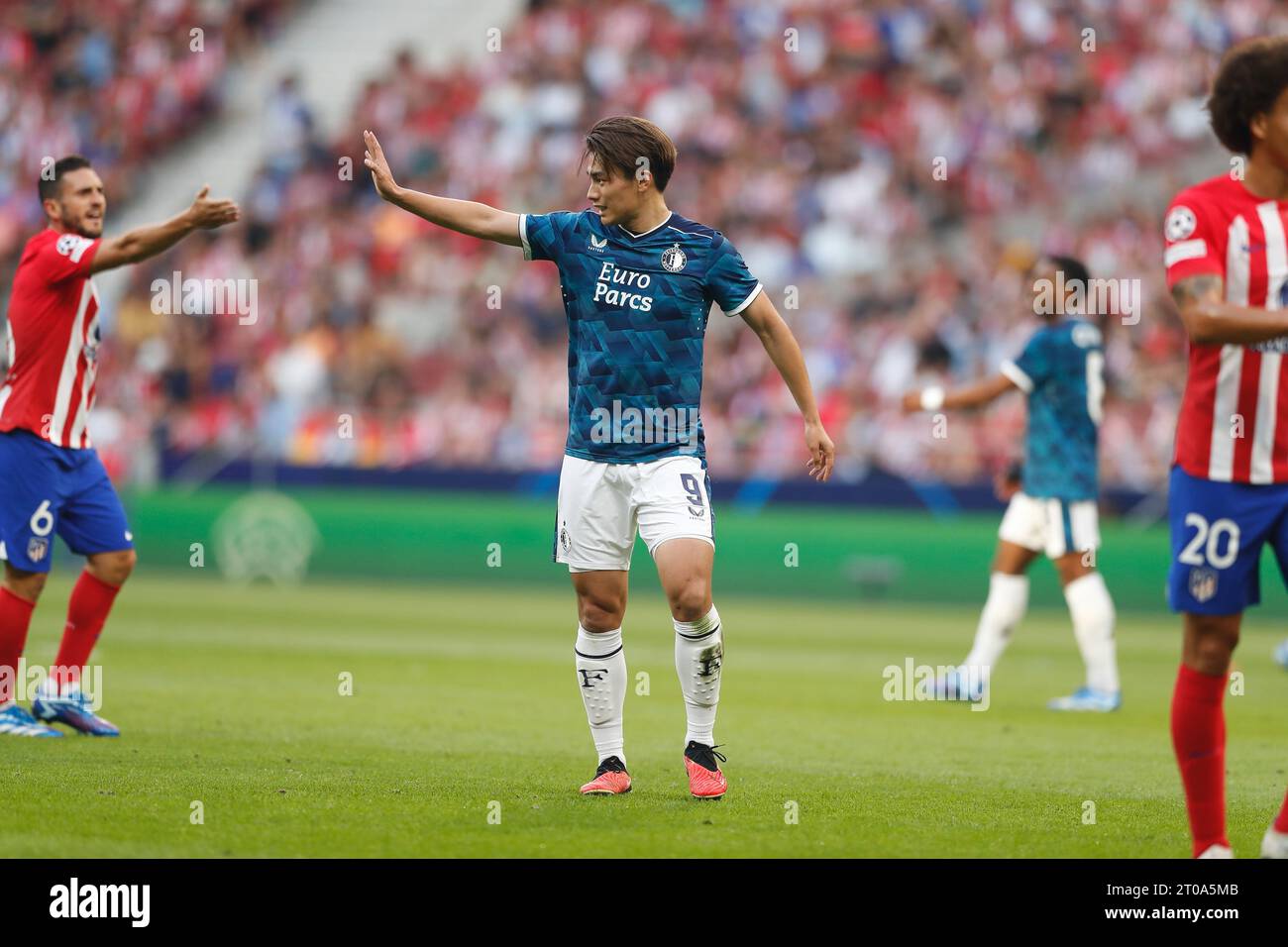 Ayase Ueda (Feyenoord), OCTOBER 4, 2023 - Football / Soccer : UEFA ...
