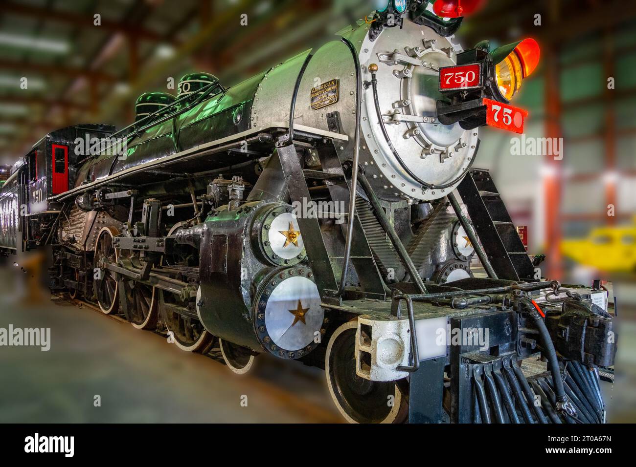 750 - 4-6-2 Steam Locomotive Stock Photo - Alamy