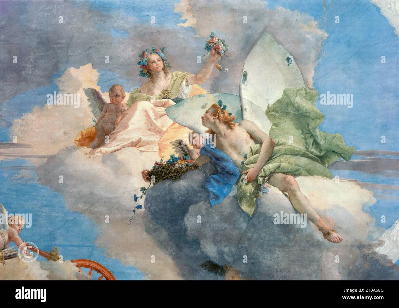 Allegory of spring paintings hi-res stock photography and images - Alamy