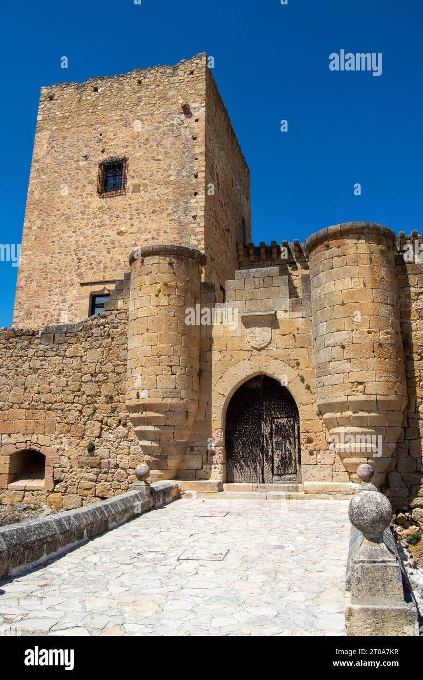 Castillo de Pedraza Stock Photo - Alamy