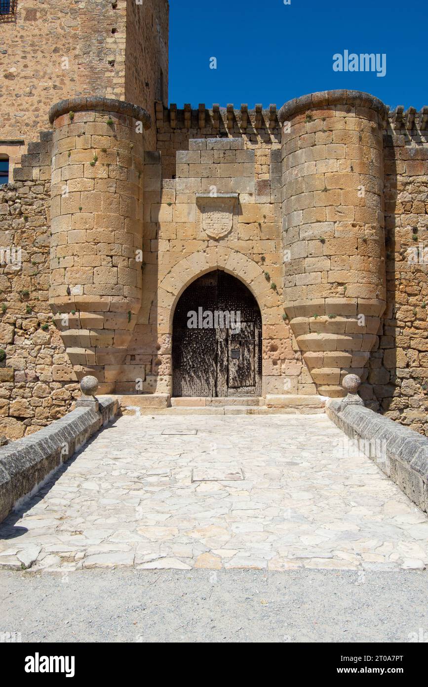Castillo de Pedraza Stock Photo - Alamy