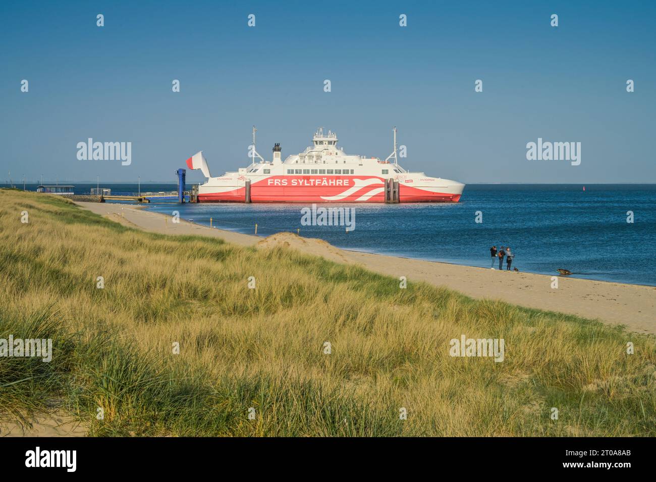 Oststrand, FRS Baltic Fähre Syltexpress, List, Sylt, Schleswig-Holstein ...