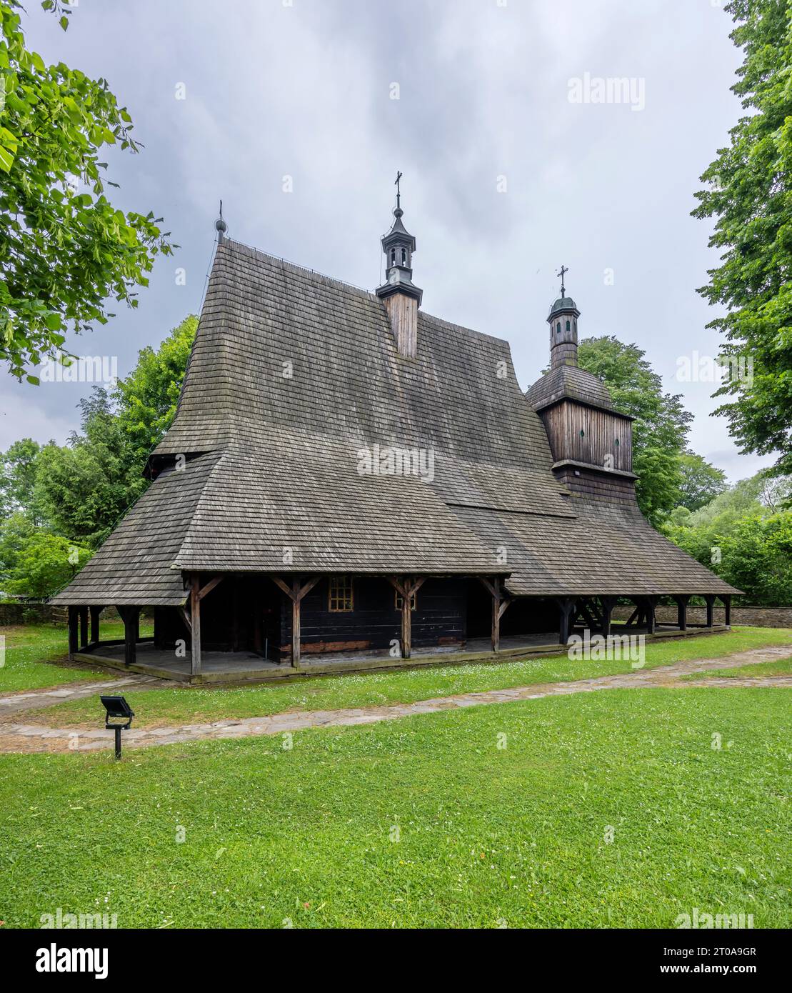 Saints Philip and James Church, Sekowa Stock Photo - Alamy