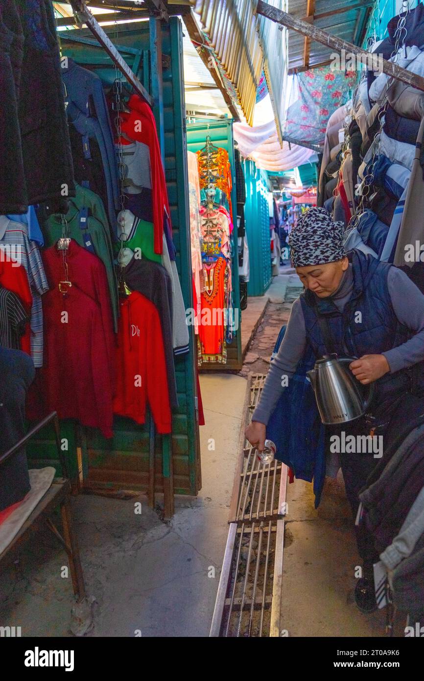 market in Karakol, Kyrgyzstan Stock Photo - Alamy