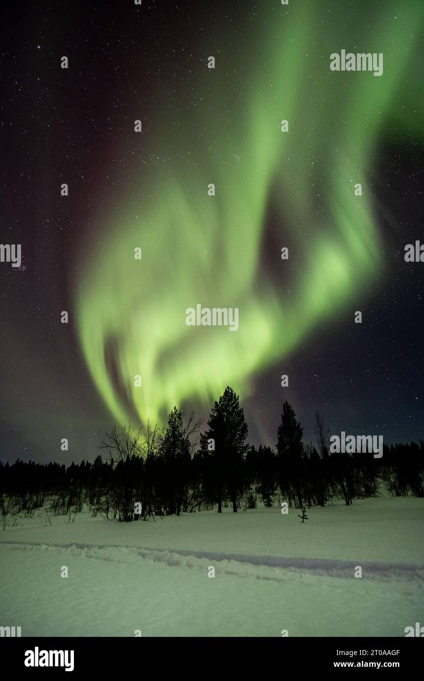 Aurora borealis finland hi-res stock photography and images - Alamy