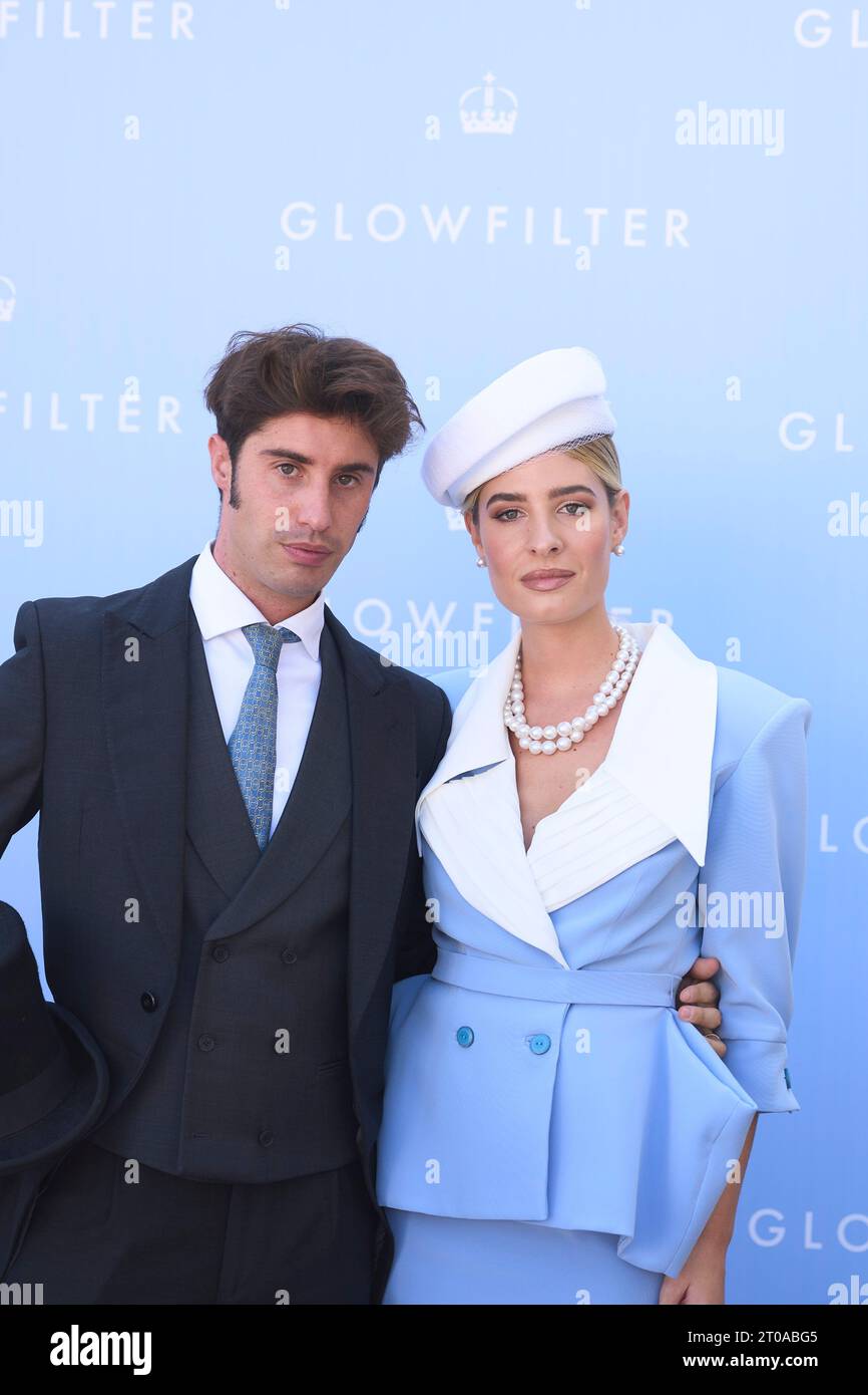 Madrid. Spain. 20231005, Teresa Andres Gonzalvo, Ignacio Ayllon attends ...