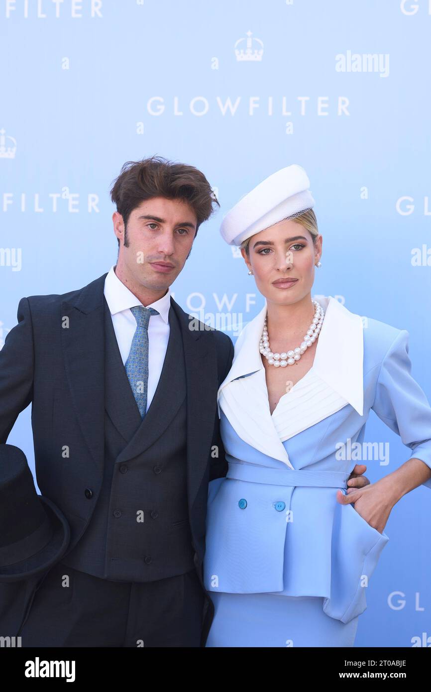 Madrid. Spain. 20231005, Teresa Andres Gonzalvo, Ignacio Ayllon attends ...