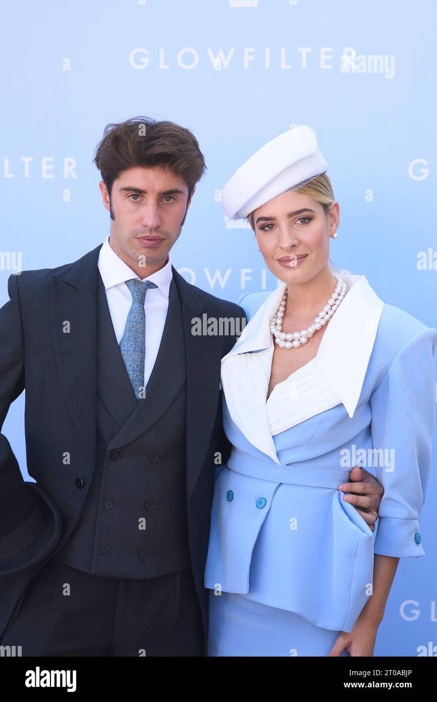 Madrid. Spain. 20231005, Teresa Andres Gonzalvo, Ignacio Ayllon attends ...