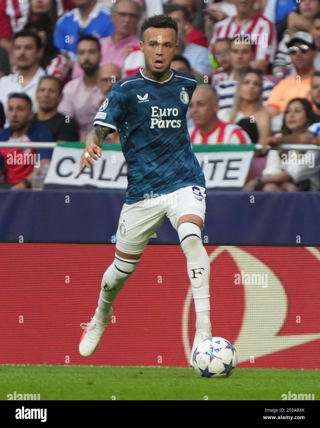 Quilindschy Hartman of Feyenoord during the UEFA Champions League ...