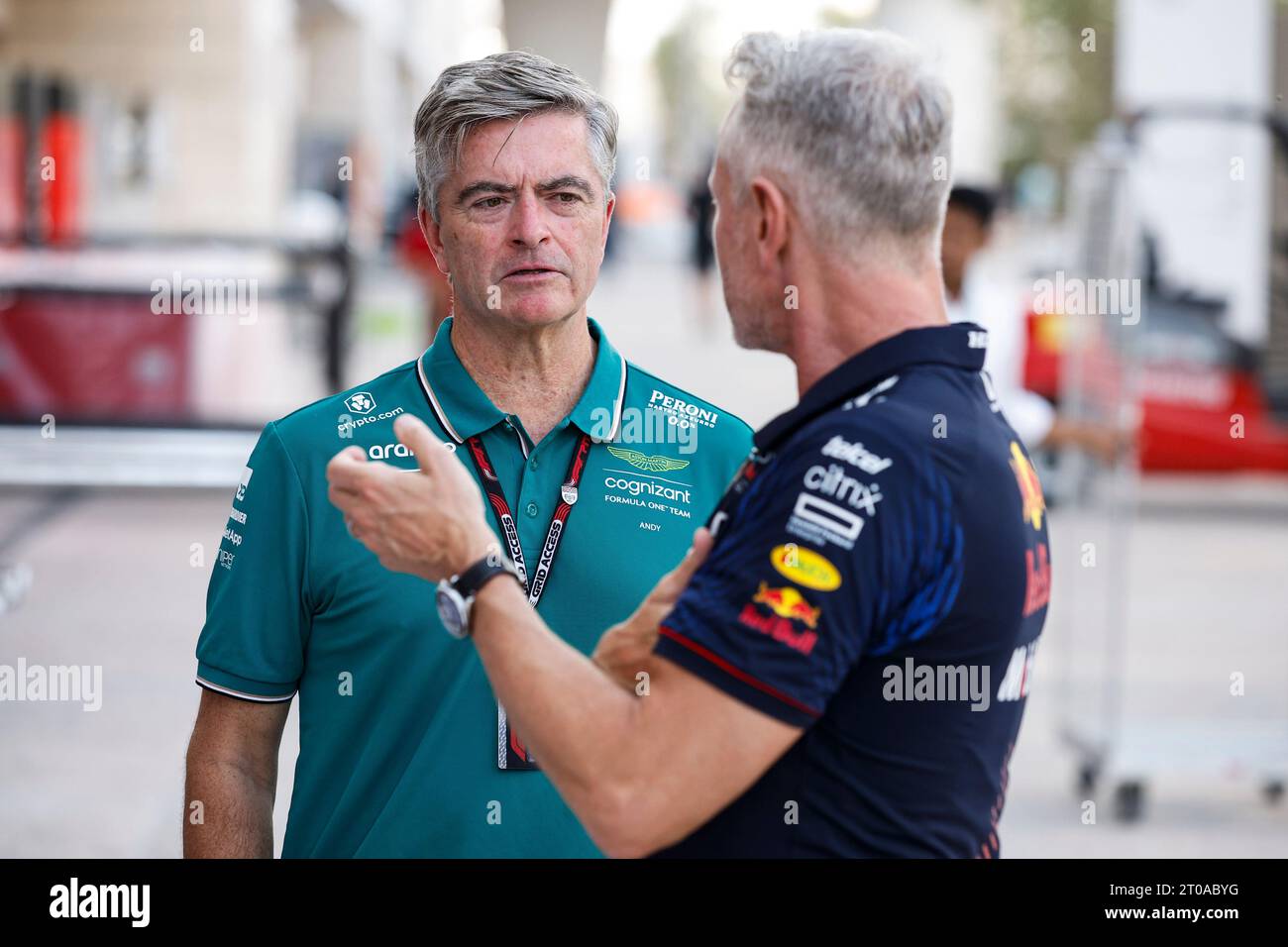 Red bull racing team manager andy stevenson hi-res stock photography ...