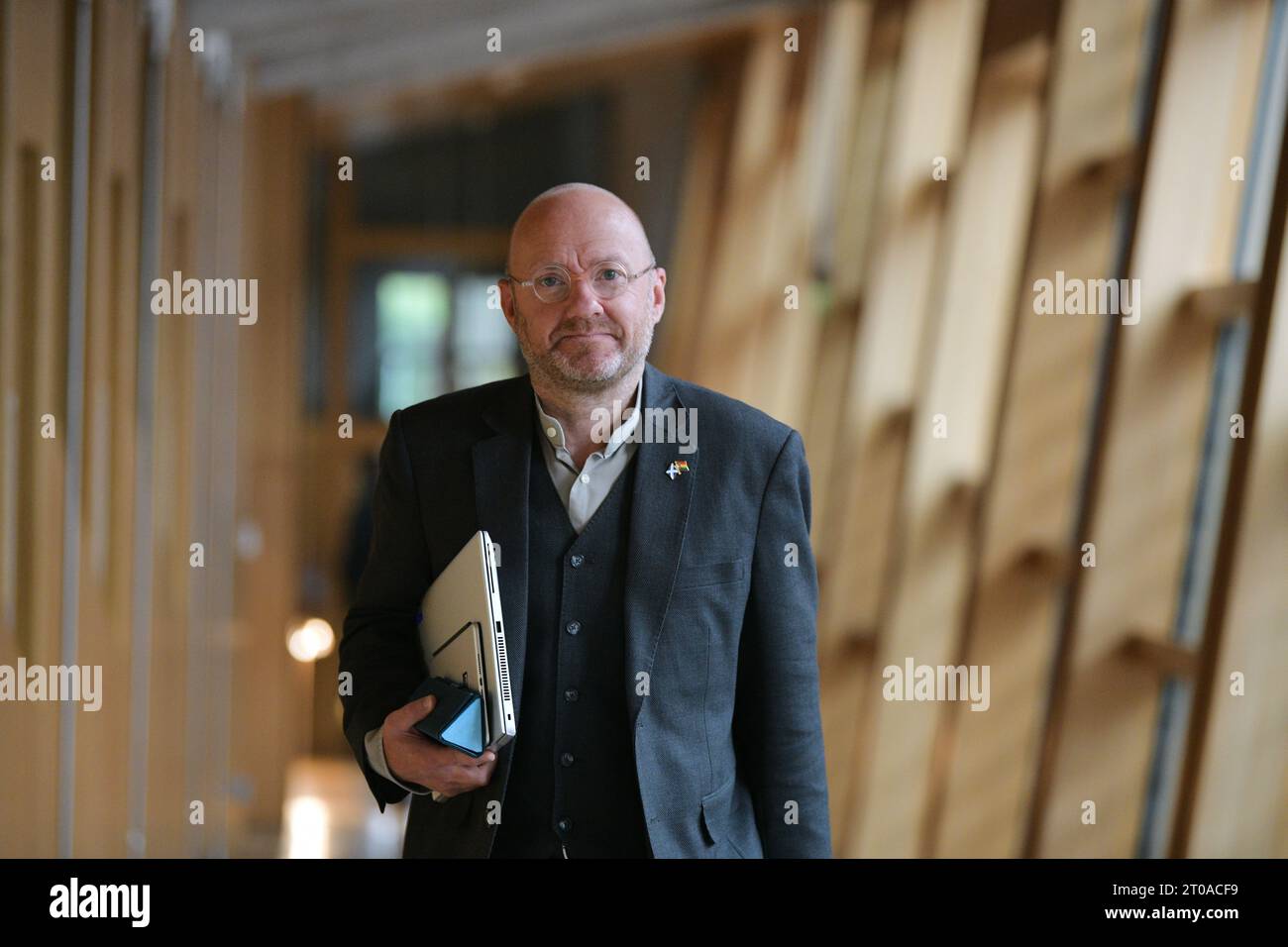 Edinburgh Scotland, UK 05 October 2023 Co-leader of the Scottish Greens ...