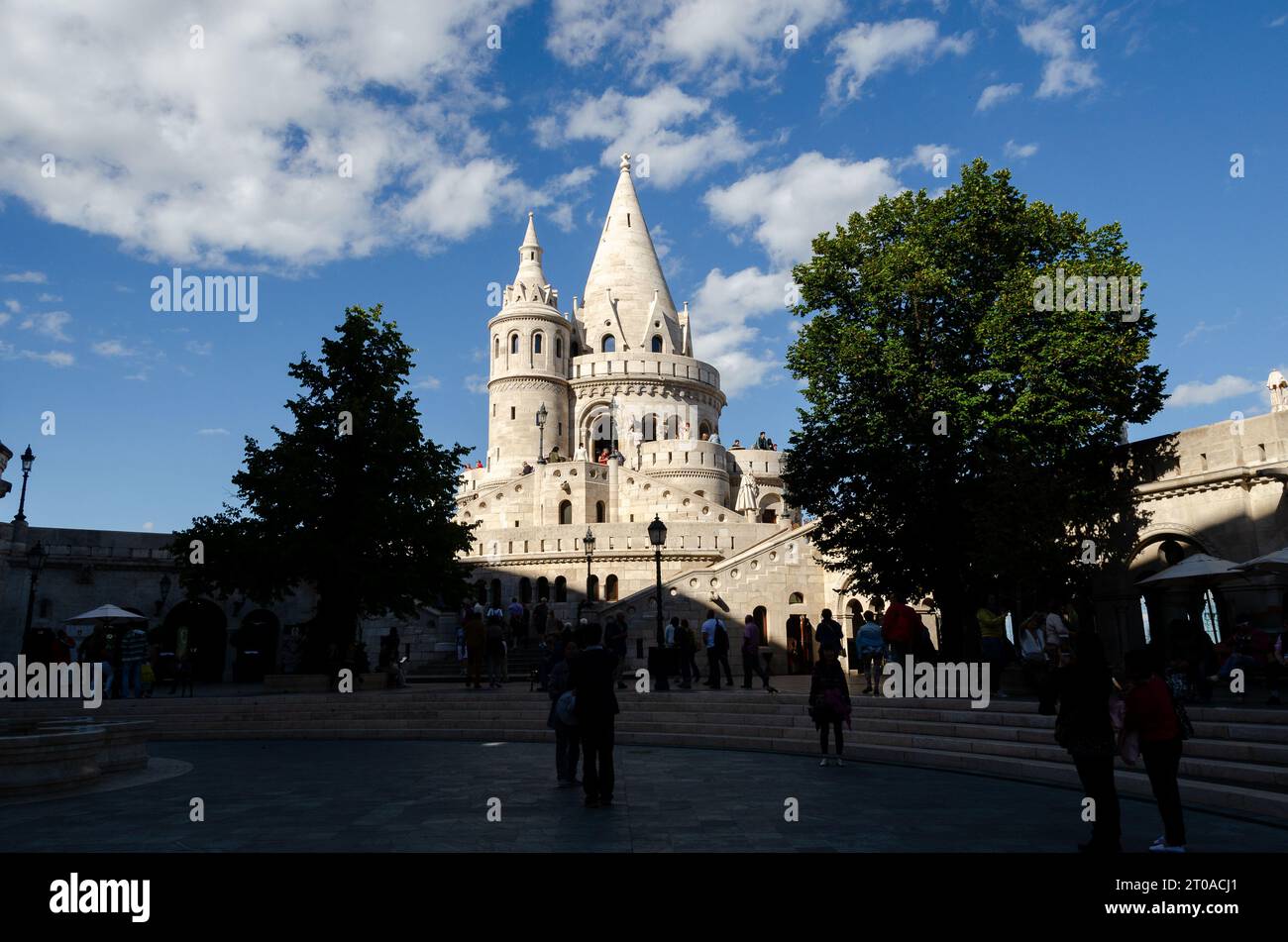 budapest bastion in the castle Stock Photo - Alamy
