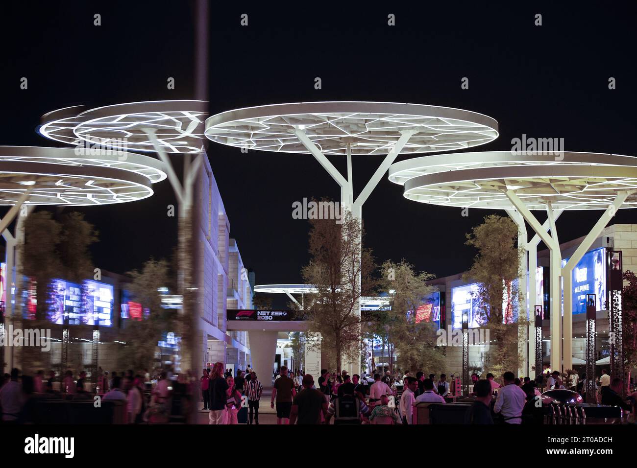 Qatar night paddock during the 2023 Formula 1 Qatar Grand Prix, 17th ...