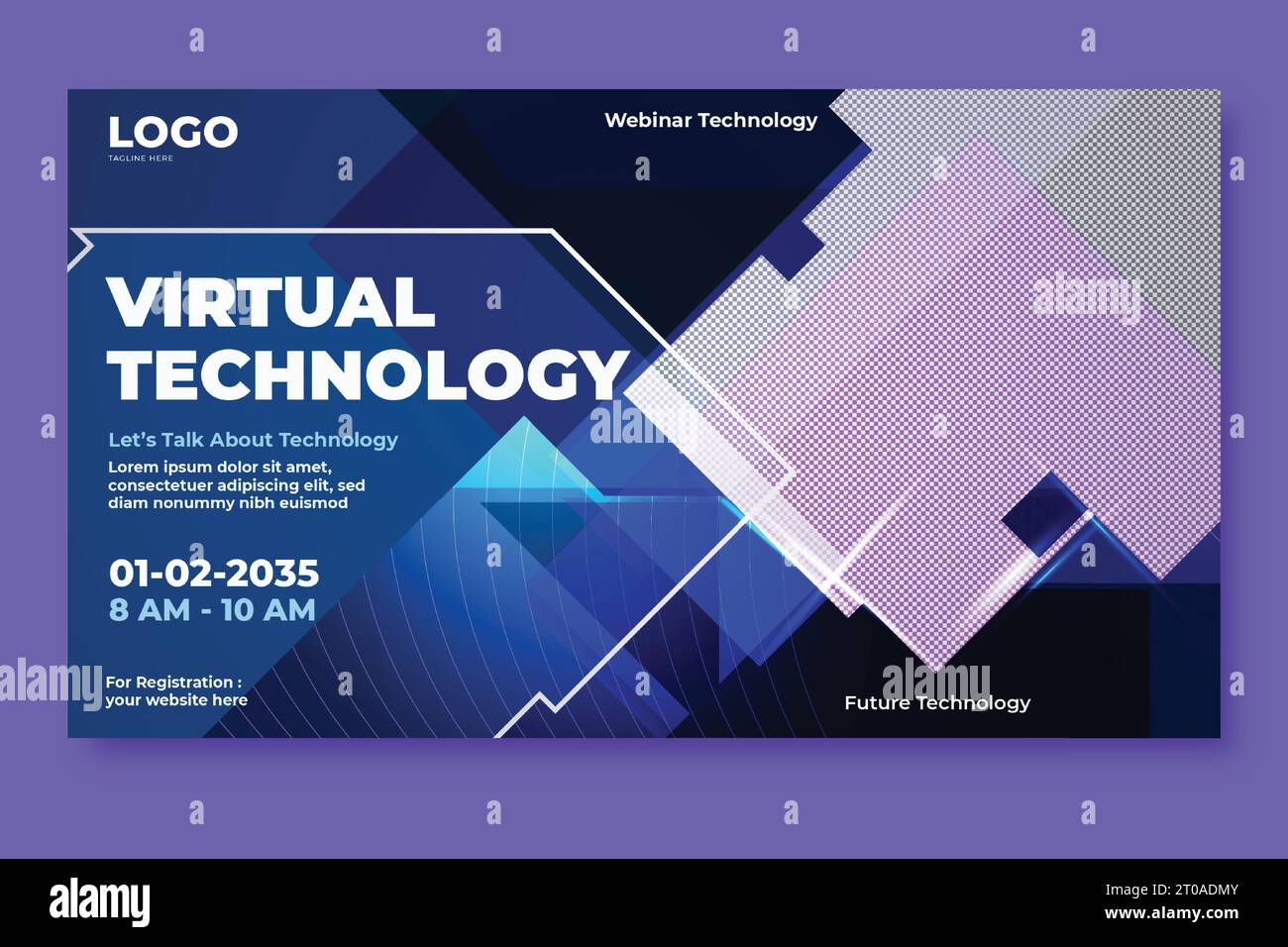 facebook cover for future planner augmented reality banner design ...