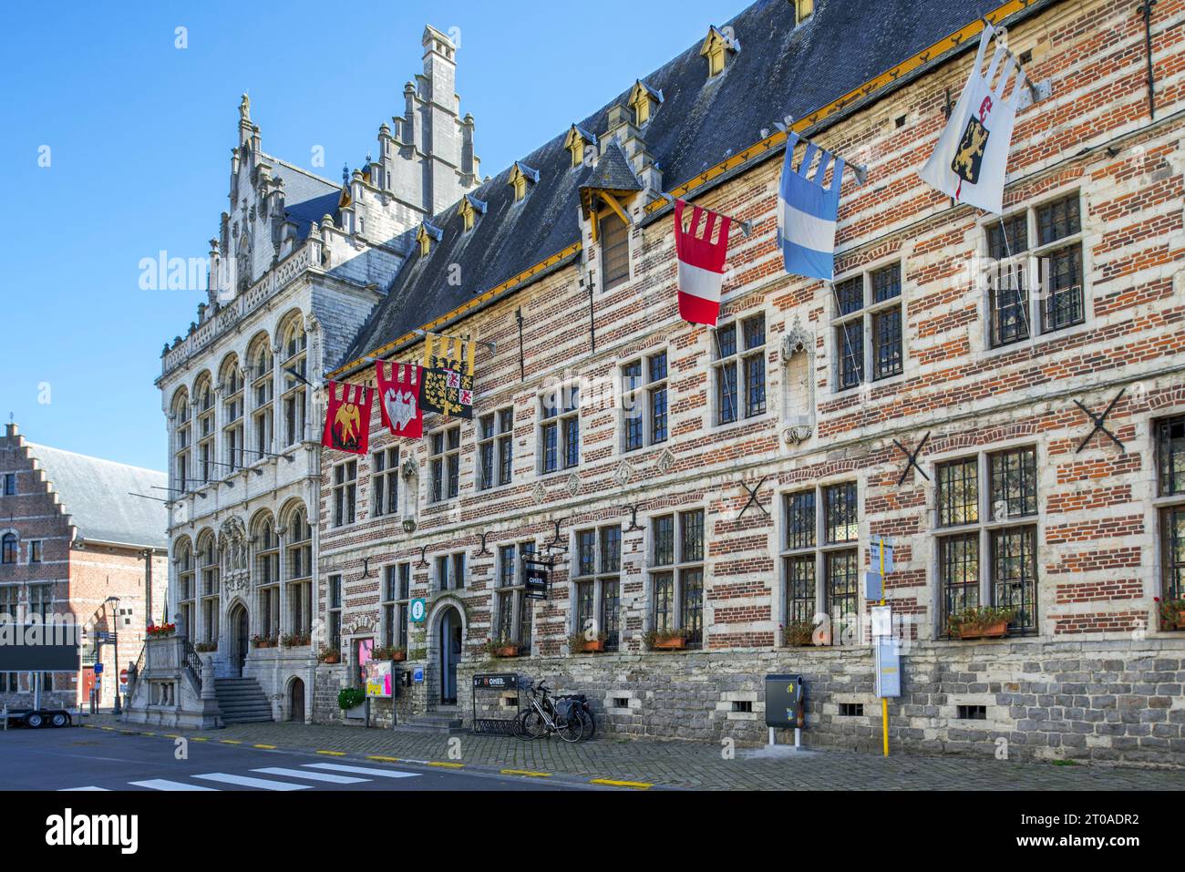 13th century Vleeshuis / Butchers' Hall and 16th century Gothic town ...