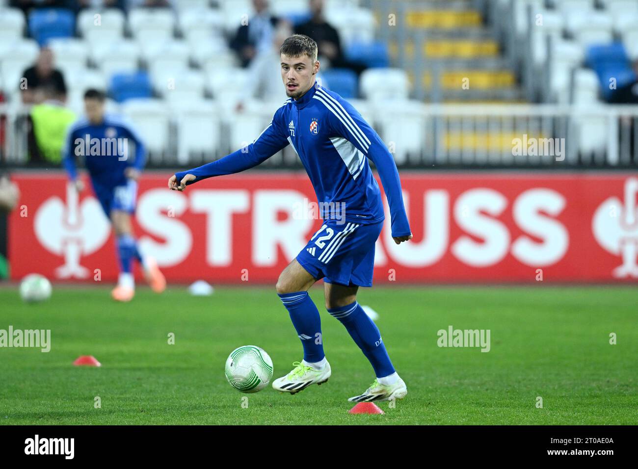 Pristina, Kosovo. 05th Oct, 2023. PRISTINA, KOSOVO - OCTOBER 5: Gabriel ...