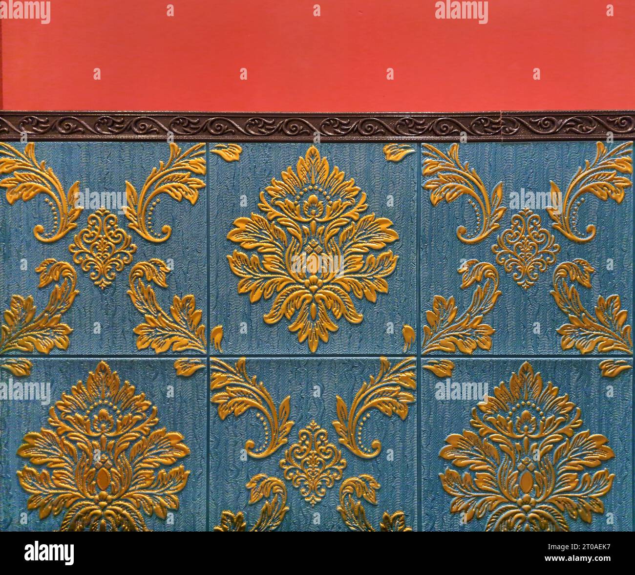 3D Vinyl Tiles, crafted in classical Baroque European and Morovian ...